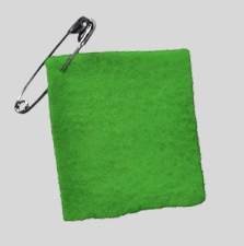 why wear a green square? | fleurmach
